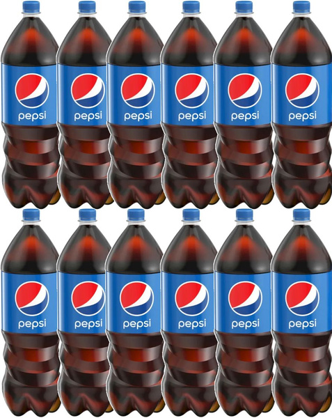 Pepsi Cola (Пепси Кола) 1л 9 штук сильногазированный напиток - купить с ...