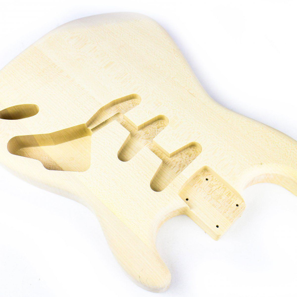 Корпус для электрогитары acoustic wood stratocaster, клён - купить с ...