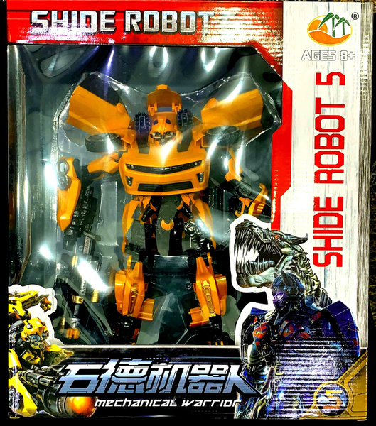 Робот-трансформер Бамблби, 25 см / SHIDE ROBOT 5 / Автобот Бамблби ...