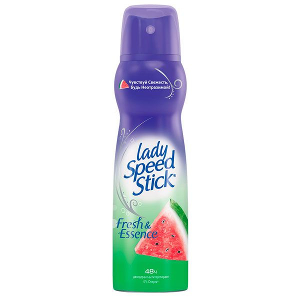 Lady Speed Stick Спрей Fresh&Essence Арбуз, 150 мл - купить с доставкой ...