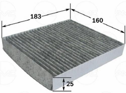 Фильтр салона amd amdfc43c /971332k000/ kia (soul) уголь Amd AMDFC43C ...
