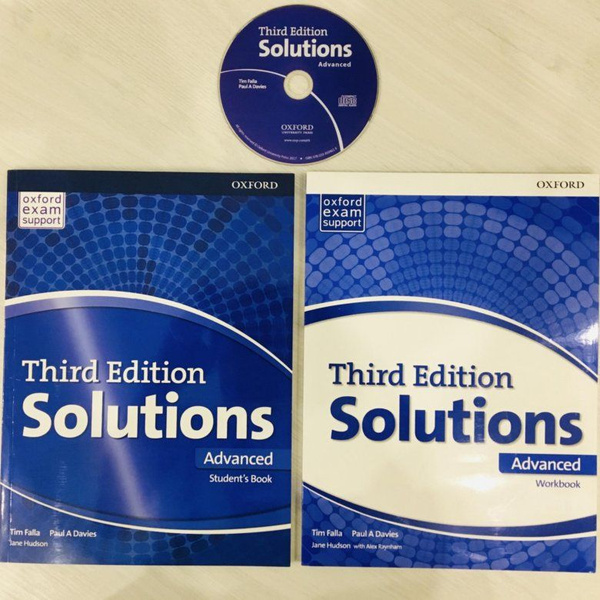 Solutions Third Edition Аdvanced Комплект Учебник+Тетрадь+CD - купить с ...