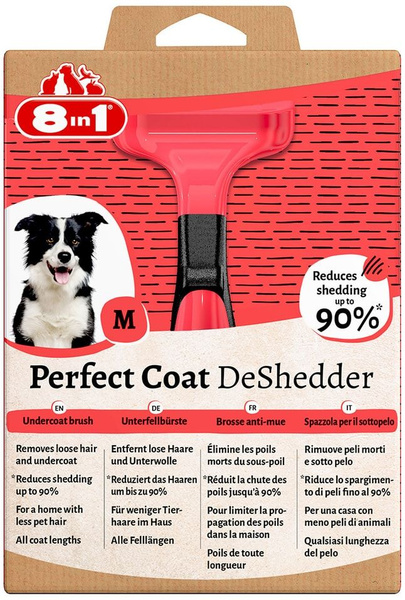 Дешеддер для собак 8 in 1 Perfect Coat M х2 - купить с доставкой по ...