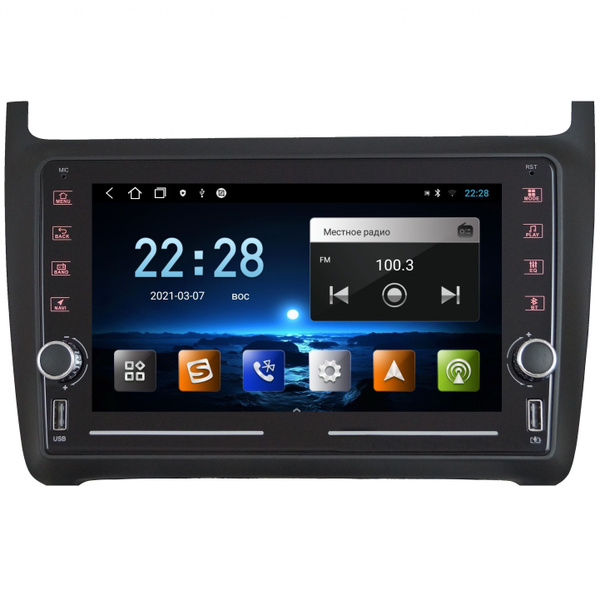 Магнитола R320 Фольксваген Поло Volkswagen Polo - Android 13 - IPS2 DIN ...