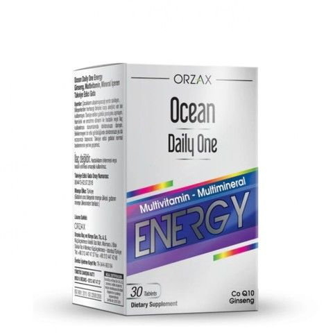Витаминный комплекс "Ocean Daily One Energy" от ORZAX, БАД, 30 капсул ...