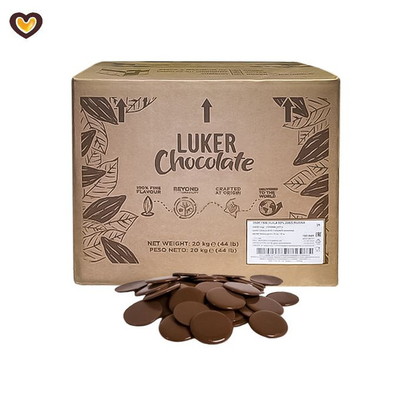 Шоколад молочный LUKER Noche 40% кор 20 кг (ЛУКЕР, Колумбия, Fino-de ...