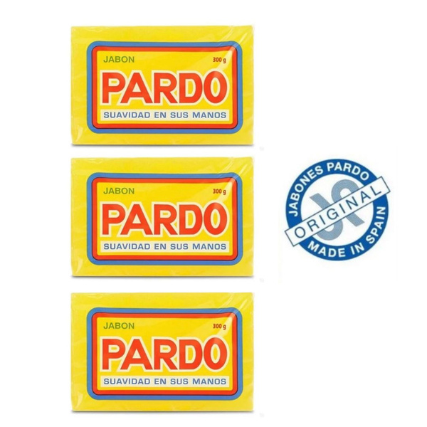 Мыло хозяйственное PARDO пятновыводитель (пардо), 300г. (Испания) 3 шт ...