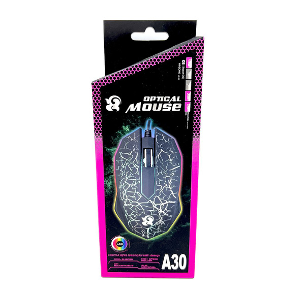 Игровая мышь проводная Gerlax Optical Mouse A30 Optical Mouse A30 ...