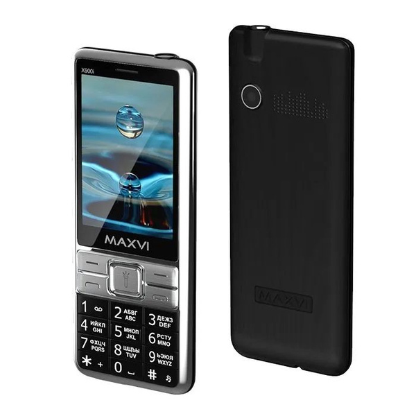 Мобильный телефон Maxvi x900i, черный - купить по выгодной цене в ...