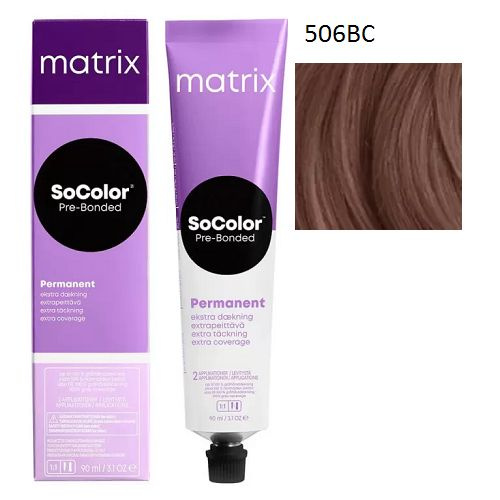 Крем краска MATRIX SoColor Pre-Bonded 506BC, 90 мл - купить с доставкой ...