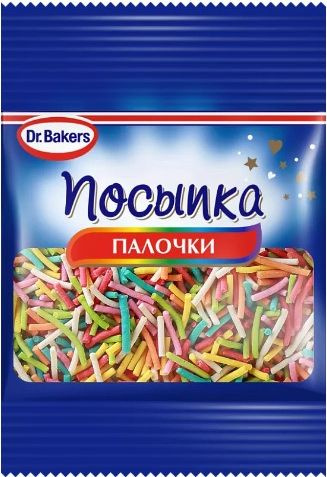 Посыпка Dr.Oetker / "Доктор Бейкерс" Палочки, 10 г - купить с доставкой ...