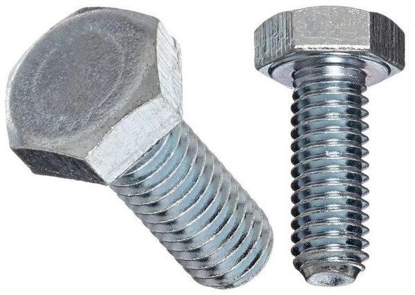 Болт M6 x , головка: Шестигранная, 50 шт - купить по выгодной цене в интернет-магазине OZON ...