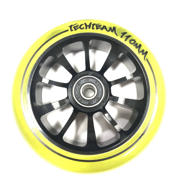 Колесо для самоката X-Treme 110*24мм Winner, yellow transparent ...