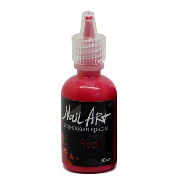 Краска для росписи ногтей Red 30 мл. Ork's Workshop Nail Art - купить с ...