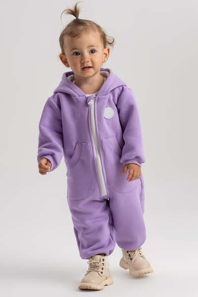 Комбинезон Rant Rocky Sweet Lavender 159-56р., Девочки, Мальчики, размер 56, материал Футер ...