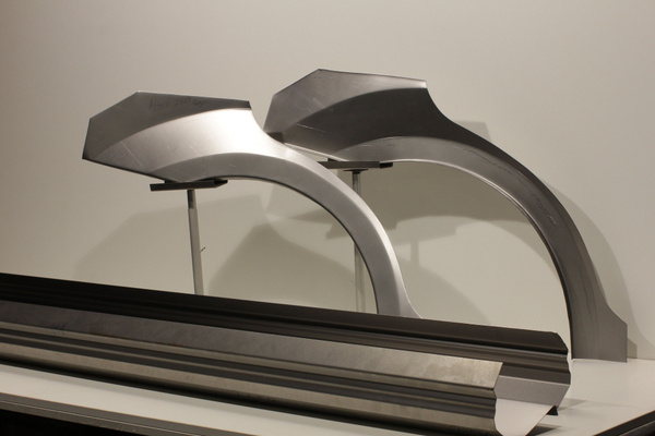 Кузовные ремонтные задние арки и пороги (комплект) + усилители для Chevrolet Aveo T250 седан ...