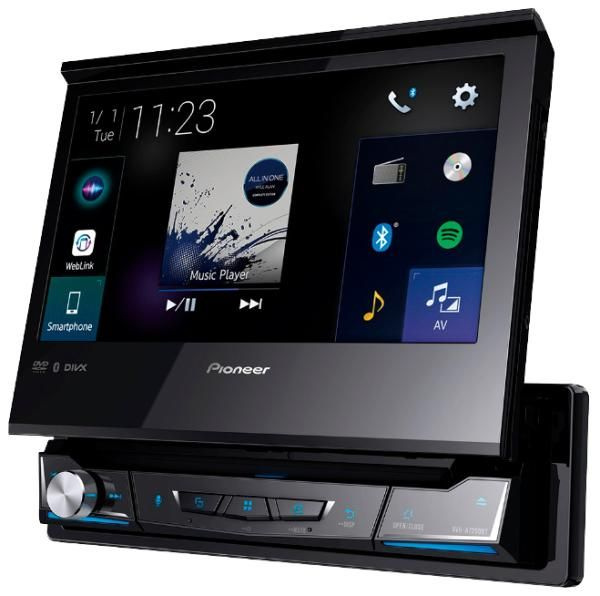 Автомагнитола CD DVD Pioneer AVH-A7250BT 1DIN 4x50Вт - купить в ...