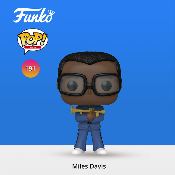 Фигурка Funko POP! Rocks Miles Davis/ Фанко ПОП в виде знаминитого ...