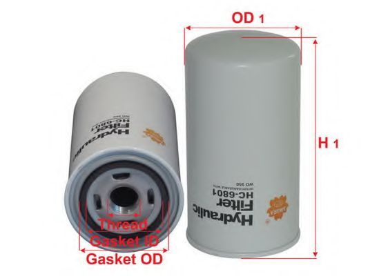 Корпус масляного фильтра Sakura 72C20593F0624B7F8FA454E33CBEC696 ...