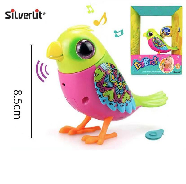 Интерактивные игрушки DigiBird, поющие и двигающиеся симулированные ...