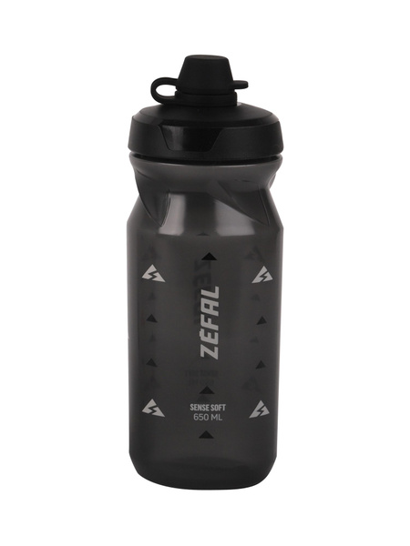 Фляга Zefal Sense Soft 65 No-Mud Bottle (Без Упаковки) Smoked Black (Б ...