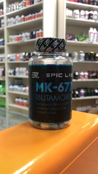 Препарат Epic Labs IBUTAMOREN MK-677 для набора мышечной массы, 60 ...