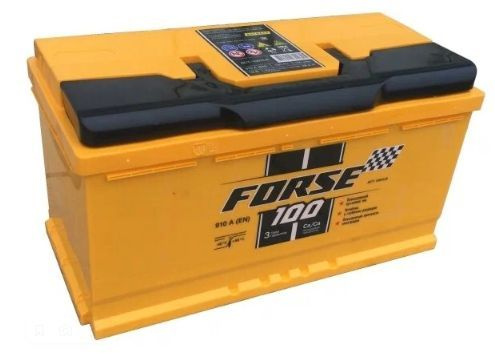 Аккумулятор автомобильный 12v 100 Ah FORSE 6СТ-100 Ah 910 А прямая ...
