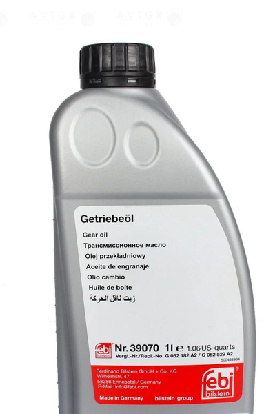 Масло трансмиссионное Febi Getriebeol DSG, 70W, 1 л - купить по ...