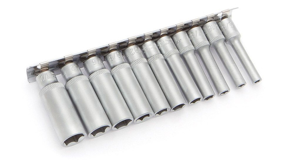 Набор головок 6-гранных удлиненных дюймовых 1/4" Дело Техники 600511 ...