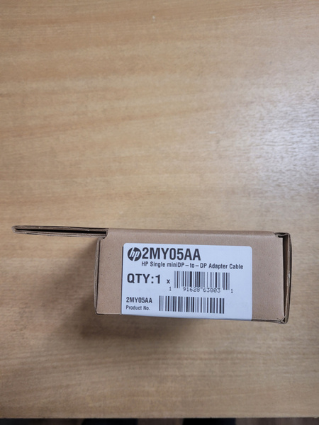 Кабель DisplayPort, miniDisplayPort HP Переходник 2MY05AA - купить по ...