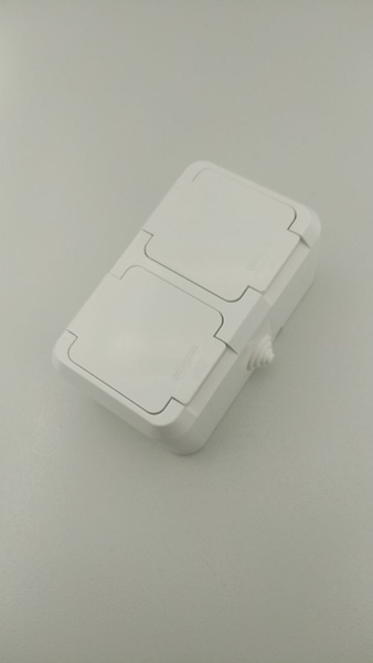 Makel полугерметичный IP44 розетка с крышкой 2-ая белая купить на OZON по низкой цене (916579106)