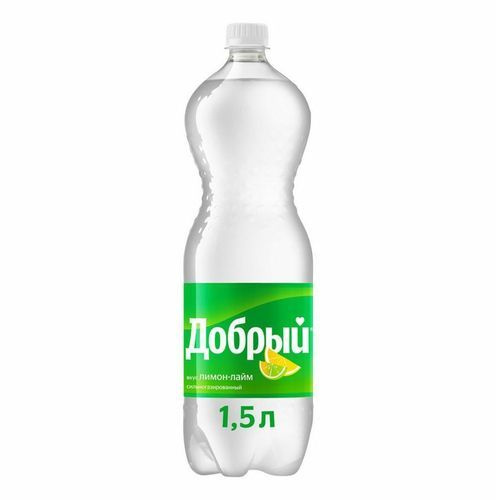Газированный напиток Добрый лимон-лайм 1,5 л - купить с доставкой по ...