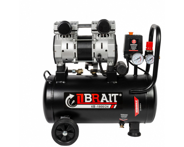 Компрессор Безмасляный BRAIT, 1800 Вт - купить по выгодным ценам в интернет-магазине OZON ...