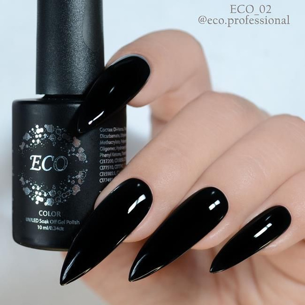 ECO Professional, Гель лак для ногтей #02 Основная (шеллак) 10мл ...