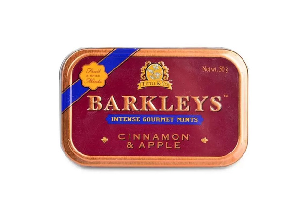 Леденцы Barkleys Mints Барклайс корица и яблоко, 50 г - купить с ...
