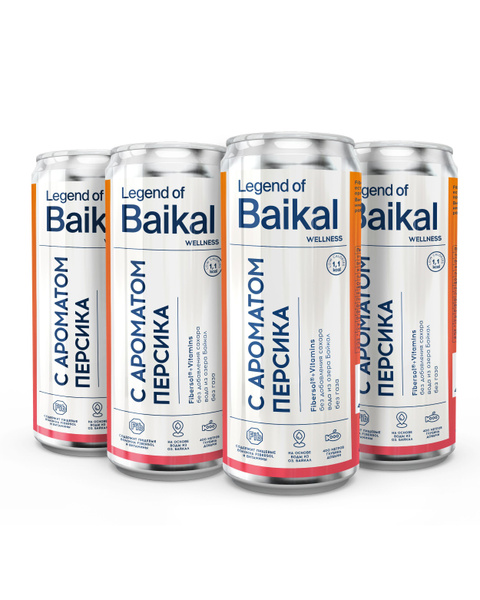 Напиток безалкогольный негазированный Legend of Baikal Wellness 0.33л ...