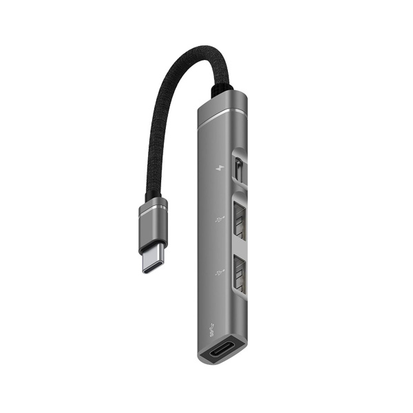 Портативный зарядный концентратор PD Type-C, док-станция расширения USB ...
