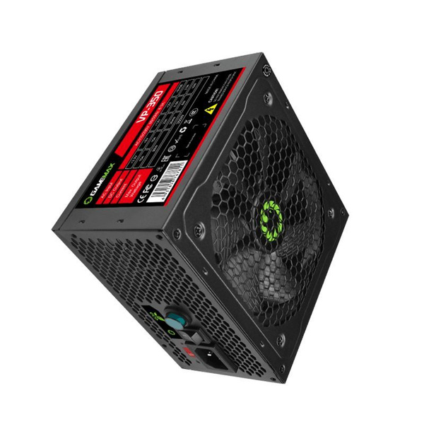 Блок питания GameMax VP-350 (Черный 350W 120мм 20+4pin 4+4pin(CPU) 2 ...