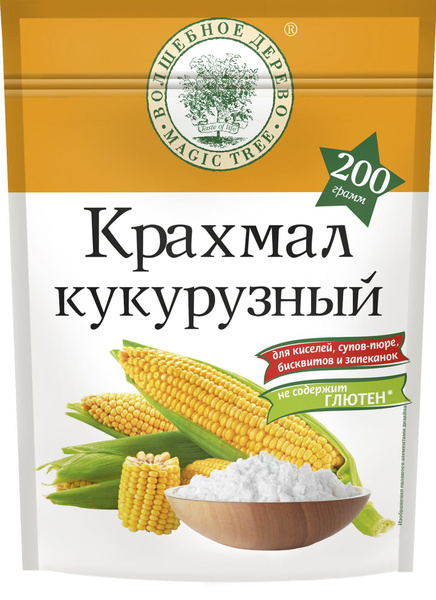 Волшебное дерево Крахмал Кукурузный 1400г. 7шт. - купить с доставкой по ...