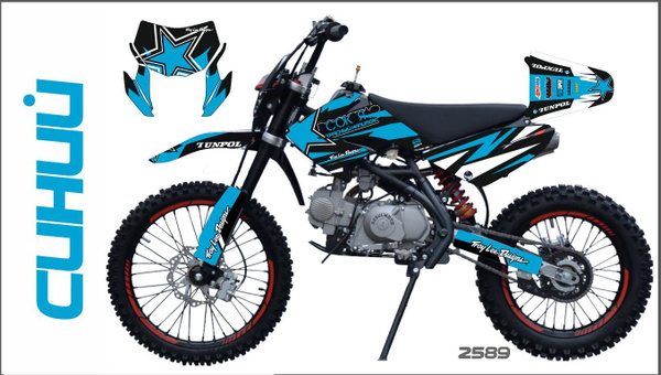 Наклейки на питбайк Kayo CRF 2015, Honda CRF, Racer RC125 PM/PE 2019 ...