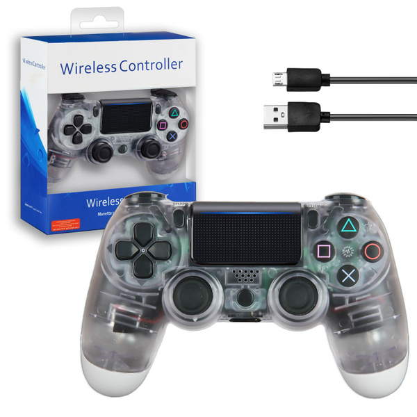 Джойстик dualshock, прозрачный - купить по выгодной цене в интернет ...