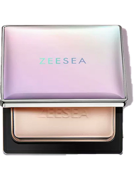 ZEESEA Пудра компактная Refreshing silky powder тон BC02 Skin color ...