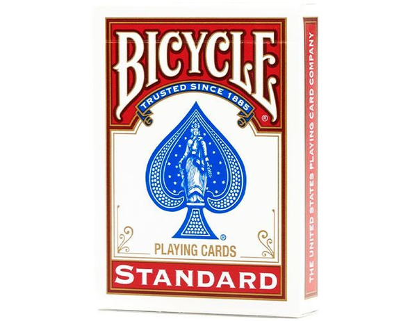 Карты Bicycle Standard Красный купить на OZON по низкой цене (983798956)