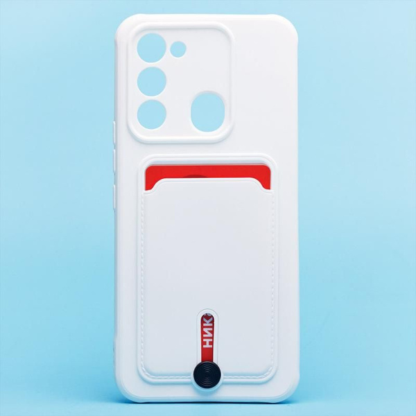 Чехол для Tecno Spark 8c Kg5n Spark Go 2022 Kg5m силиконовый с картхолдером №4 купить с