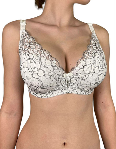 Бюстгальтер Женский VE.NU.S классическая чашка, размер 80C белый Полиамид, Эластан Вечерний ...