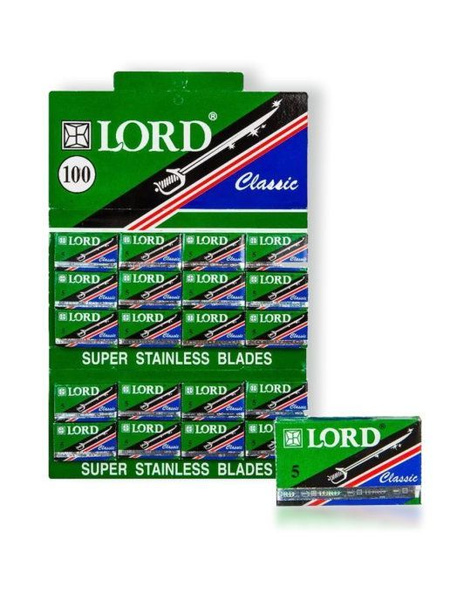 Лезвия Lord (20*5шт) 100 лезвий - купить с доставкой по выгодным ценам ...