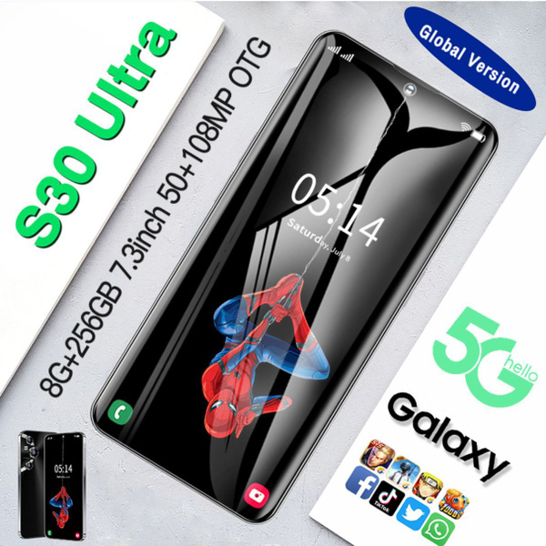 Смартфон S30 Ultra динамический остров 7.3 дюйм двойная сим-карта ...