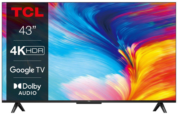 Купить телевизор TLC 43" TCL 43P635 2022 LED, HDR, черный 43" - купить ...