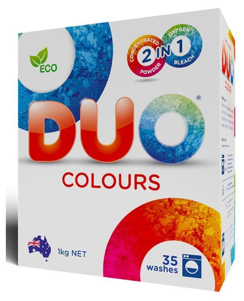 Стиральный порошок Duo для цветных тканей концентрат, 1 кг - купить с ...