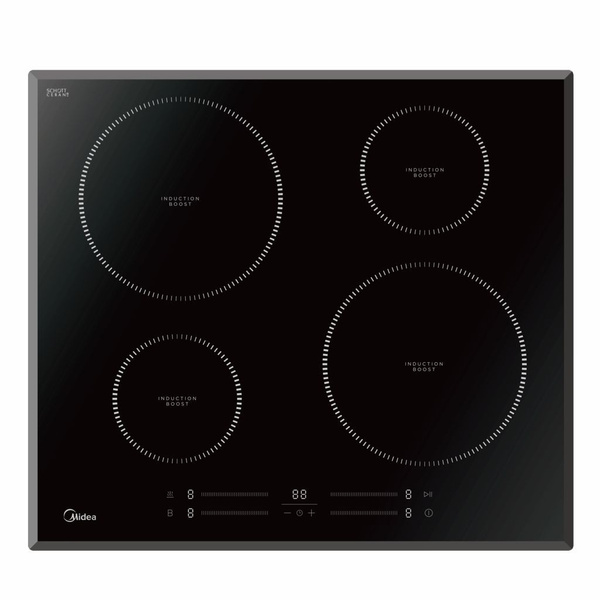 Индукционная варочная панель Midea MIH65742F, черный купить по низкой ...